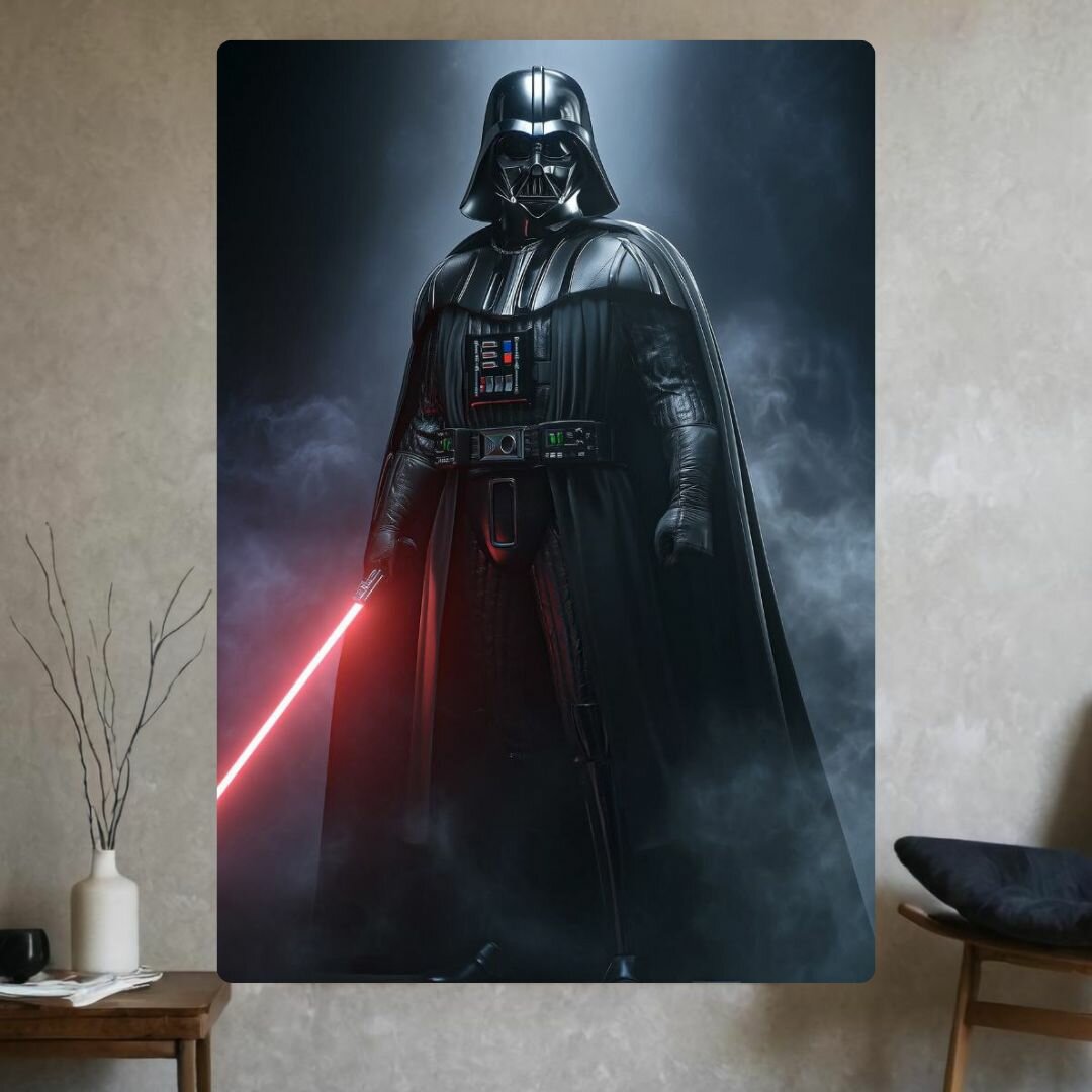 Картина на металле (Звёздные войны) Дарт Вейдер, 20*30 см