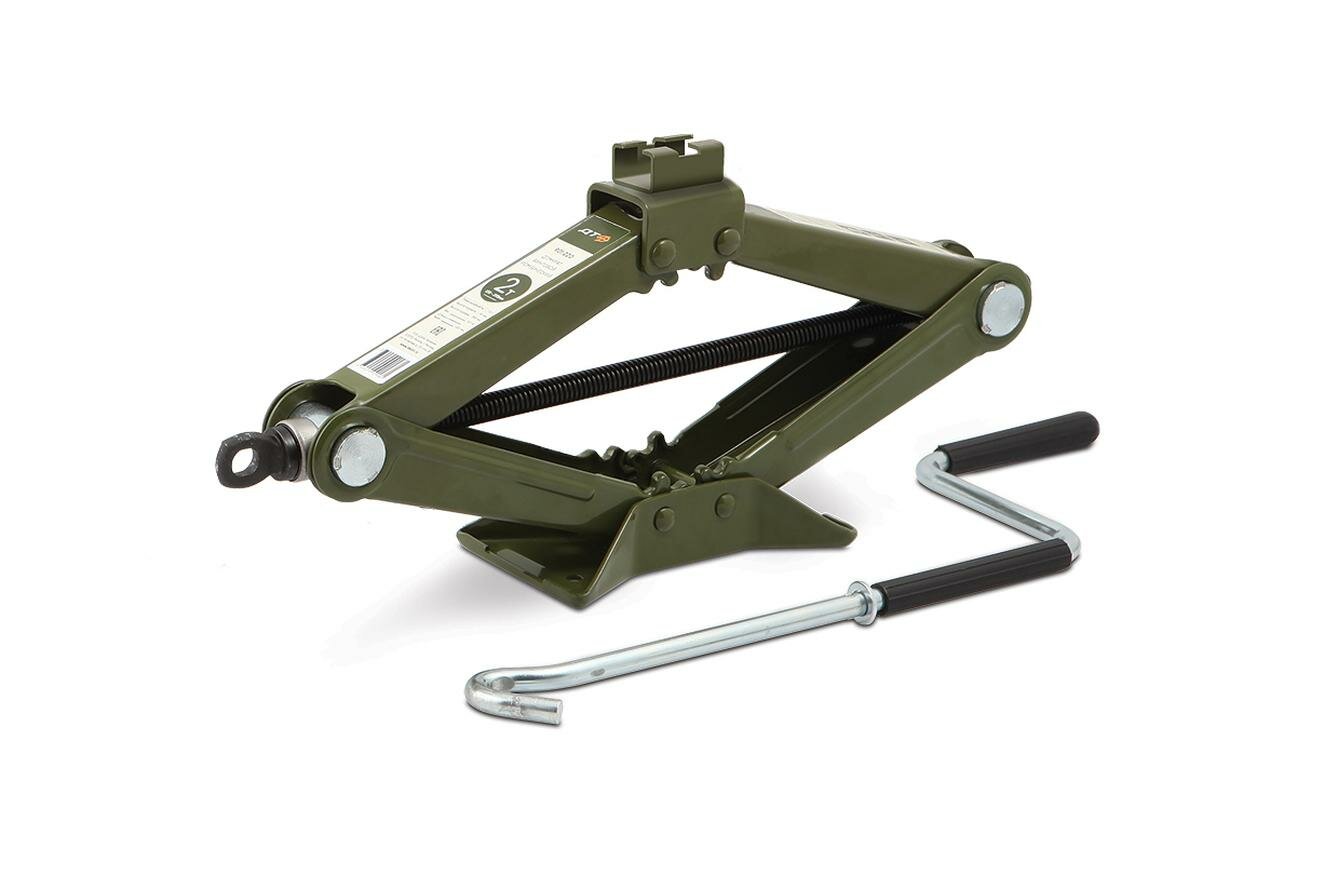 Домкрат винтовой ромбический 2 тонны, 120- 395 мм 901220 Дело техники