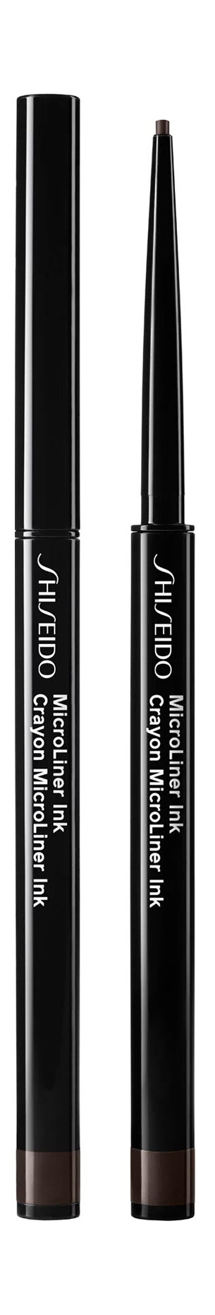 SHISEIDO MicroLiner Ink Подводка-карандаш для глаз тонкая, 0,08 г, 02 Brown