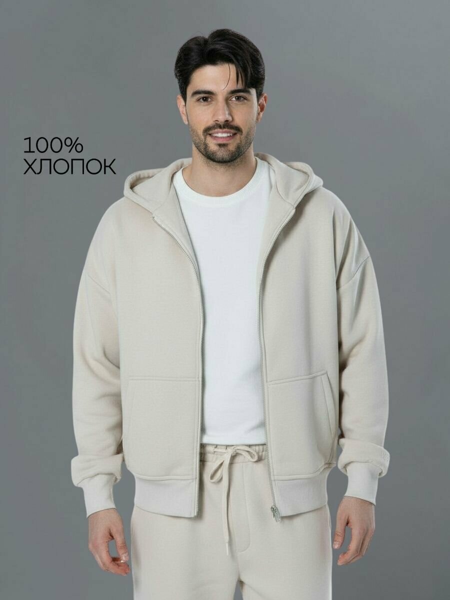 Худи утепленный на молнии