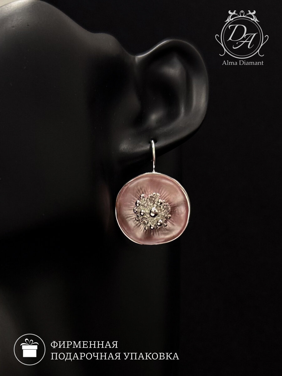 Серьги, эмаль