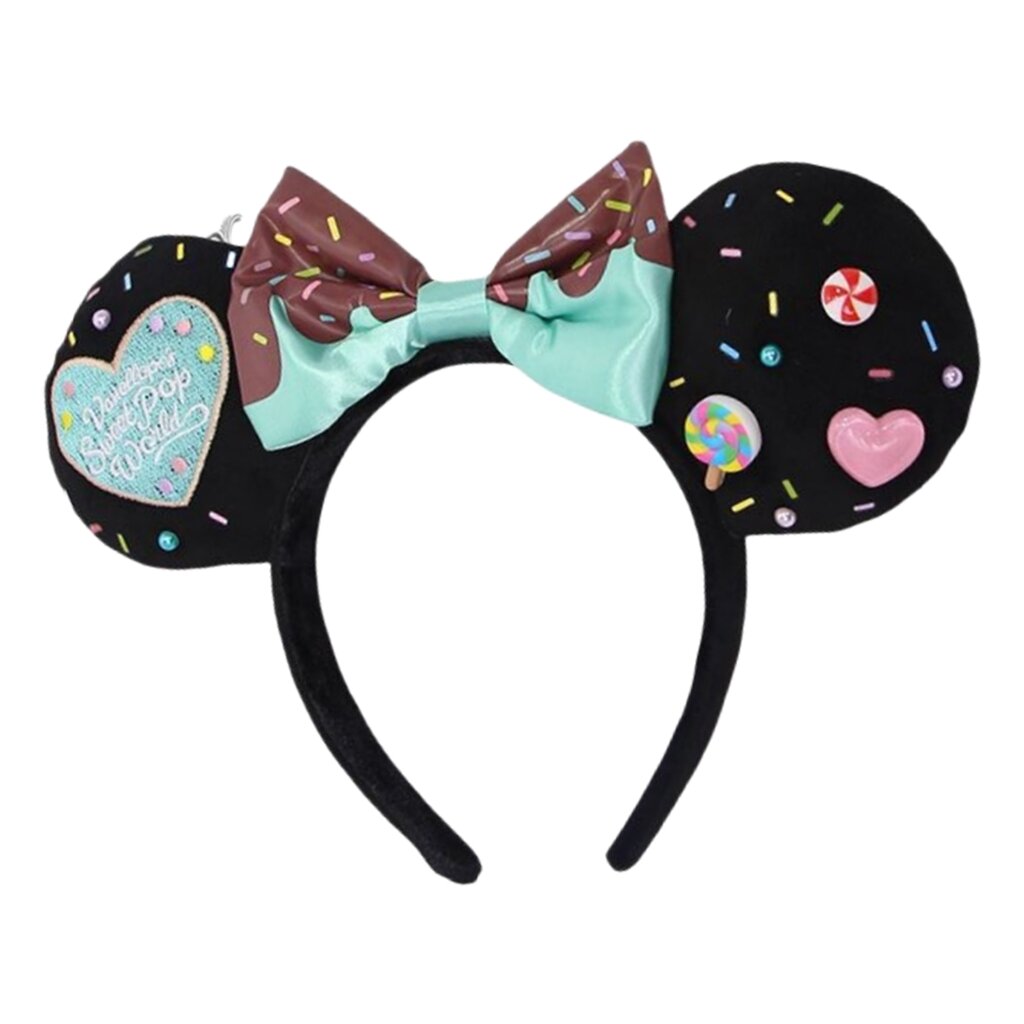 Толстая повязка для волос с мультяшным персонажем и шоколадными бантами, аксессуары для волос для женщин и девочек, косплей, мероприятие