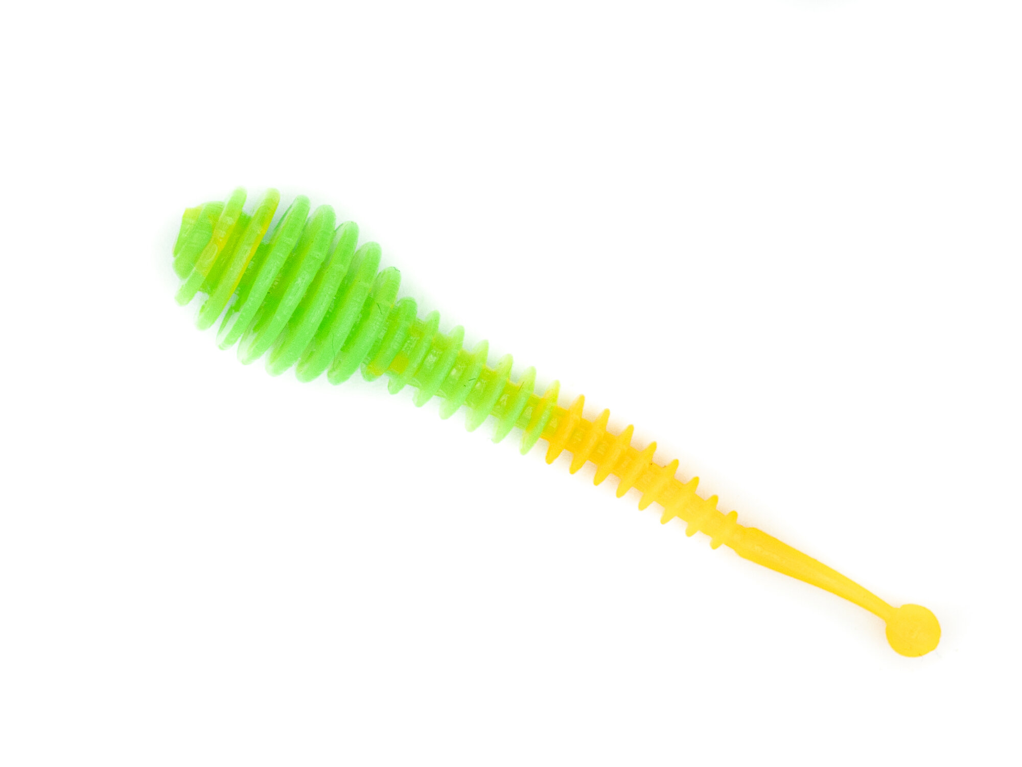Силиконовые приманки для рыбалки BORODA BAITS ANTARES JUNIOR Double Color, зеленый-оранжевый, сыр / Форелевые приманки