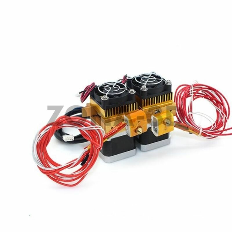 Двойной экструдер MK8 12V для 3D-принтера