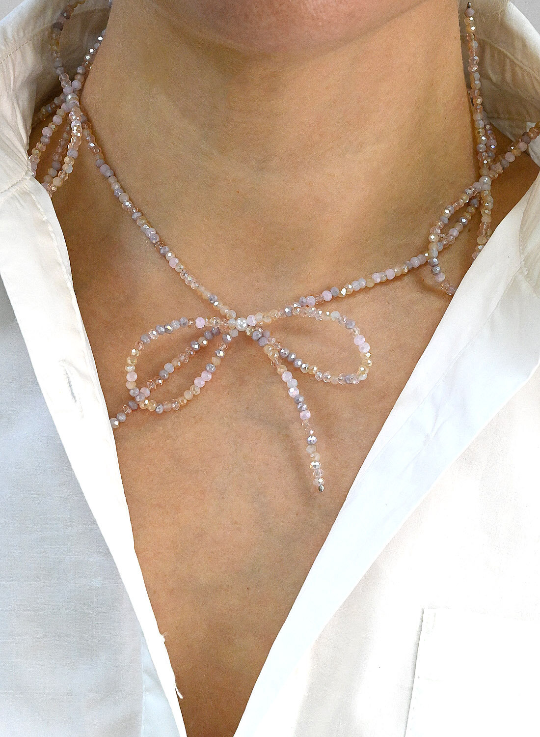 Чокер, циркон