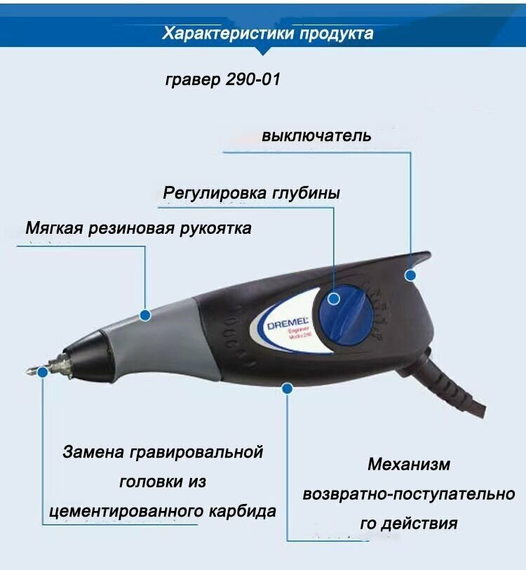 Ударный гравер DREMEL 290-1