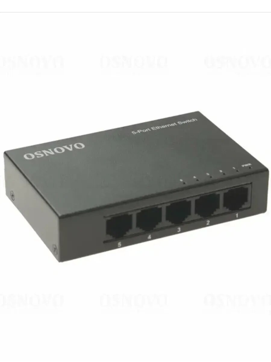 Коммутатор неуправляемый SW-5G 1Гбит/с 5 портов