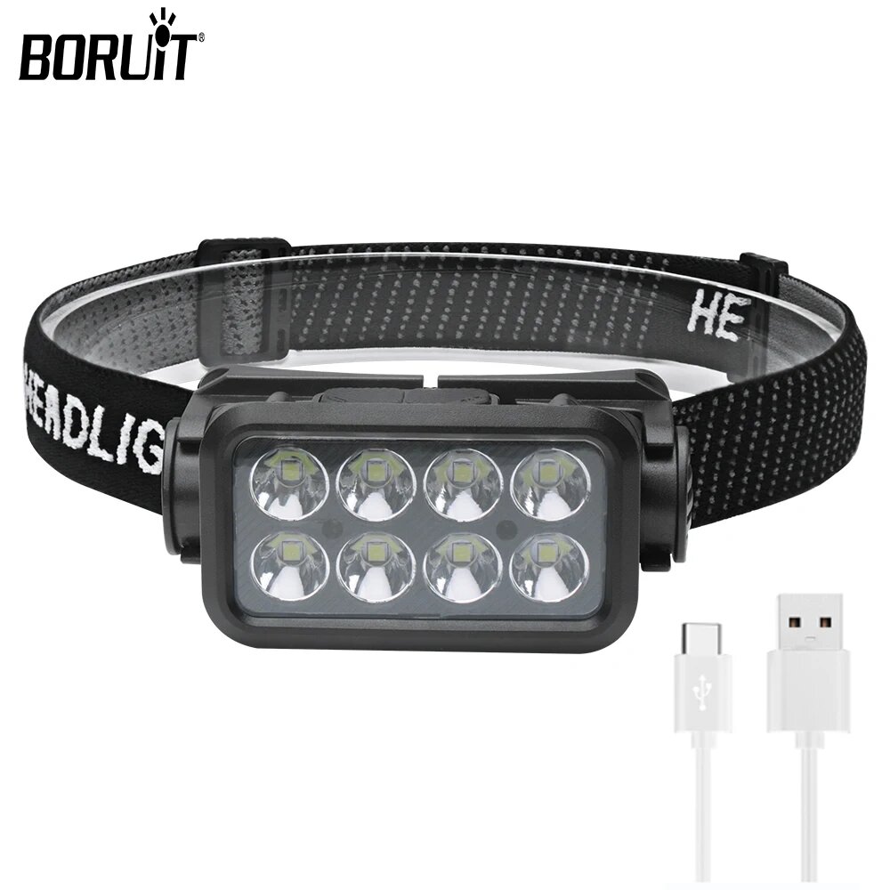 BORUiT Налобный фонарь