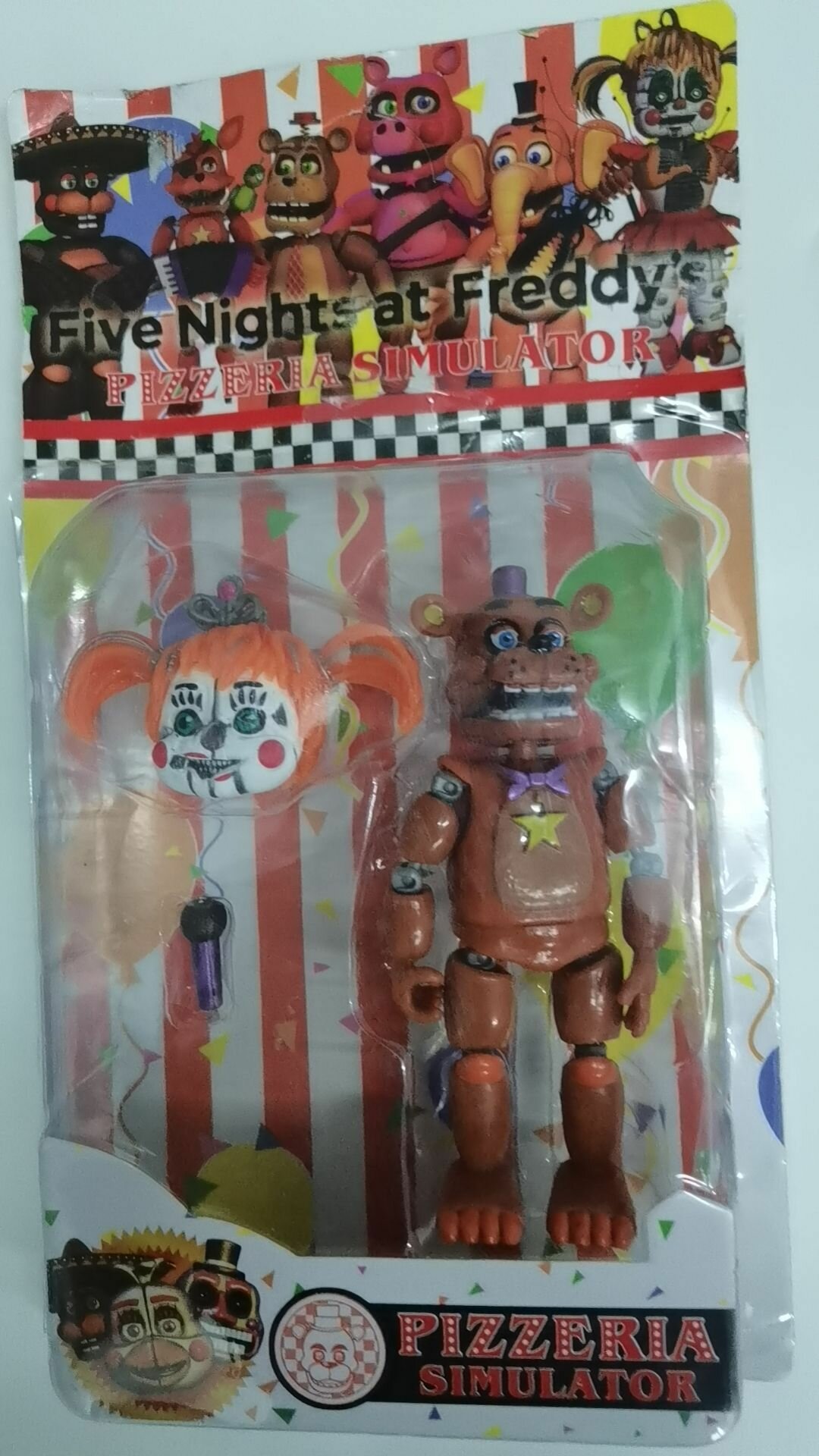 Five Nights at Freddy's(FNAF) Pizza Sim Орвилл Элефант(разборные, подсветка, пакет)