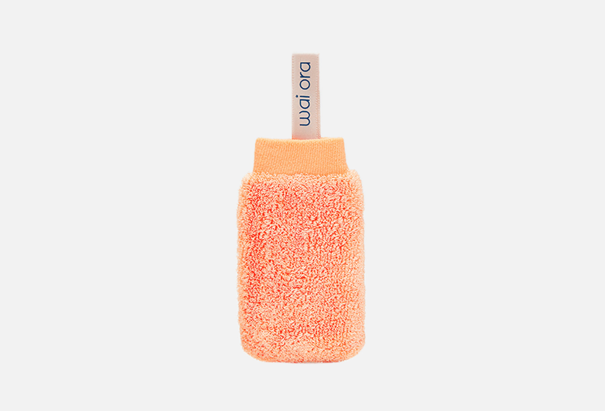 Спонж для пилинга лица WAI ORA Sponge Natural Peeling персиковый