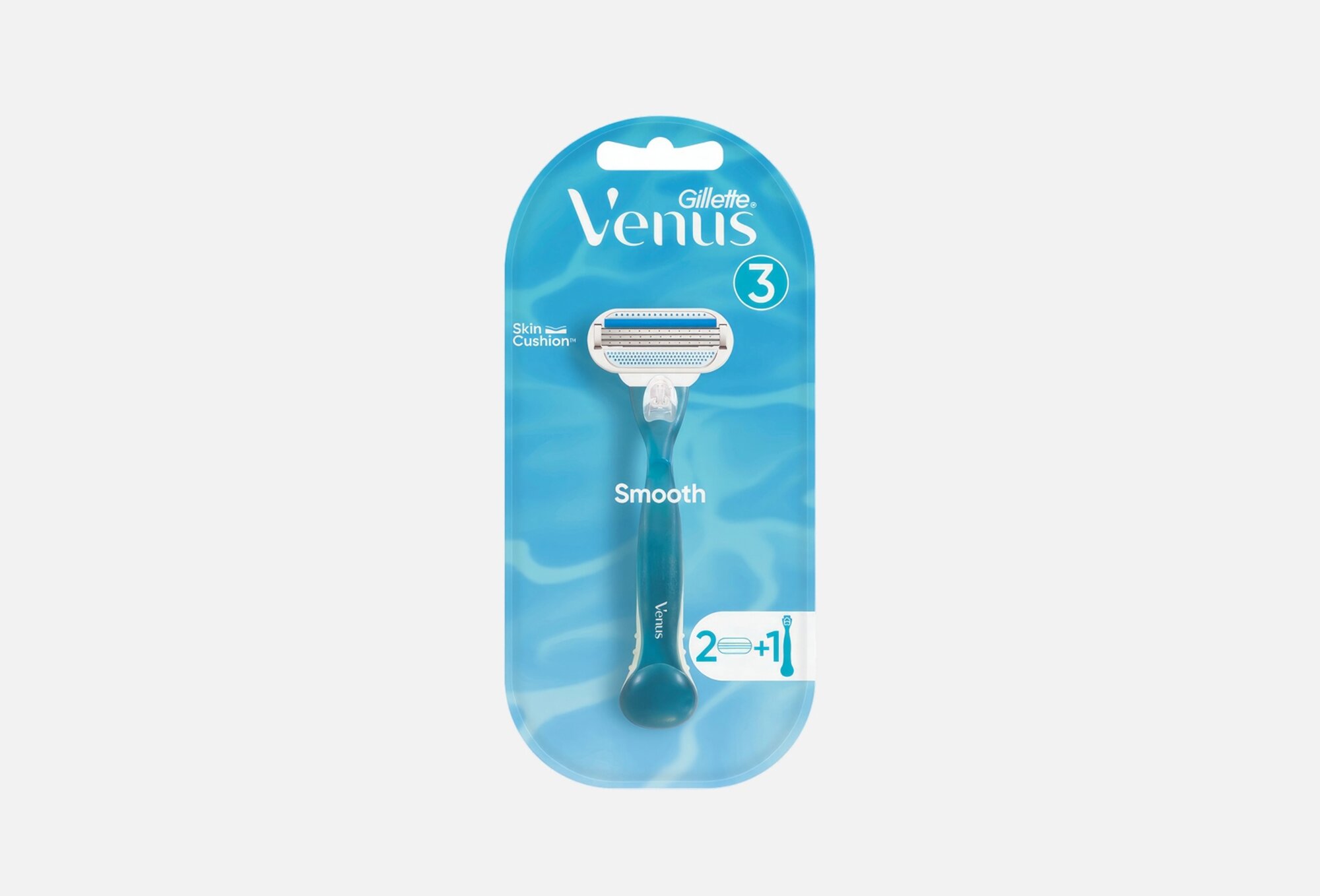 Станок для бритья с 2 сменными кассетами GILLETTE Venus