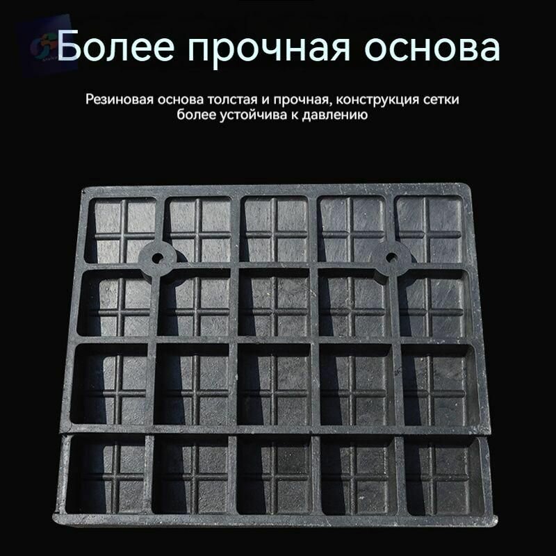 Ступенчатый пандус-резиновый на открытом воздухе