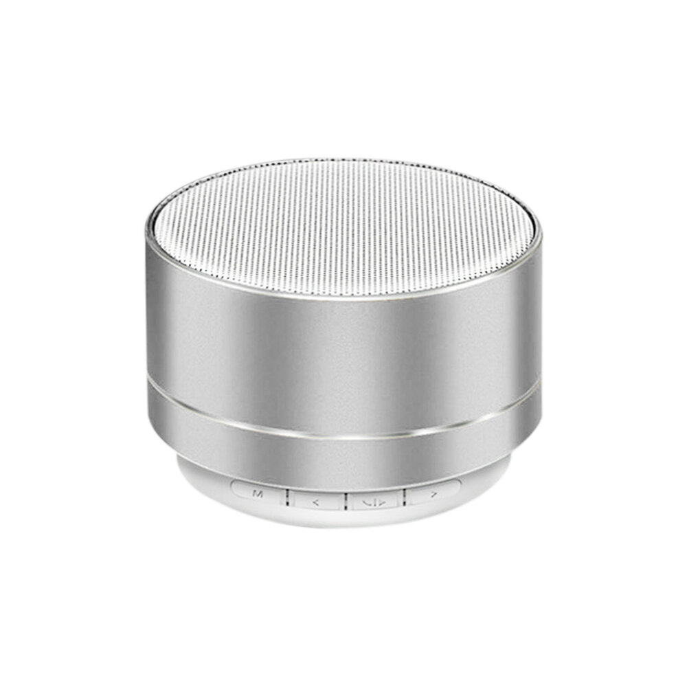 Портативный -колонка перезаряжаемая с разъемом для наушников AUX мини-колонка для воспроизведения музыки с слотом для TF-карты черный розовый золото серебро красный размер 6.8*6.8*4.8 см 1 шт для дома путешествий