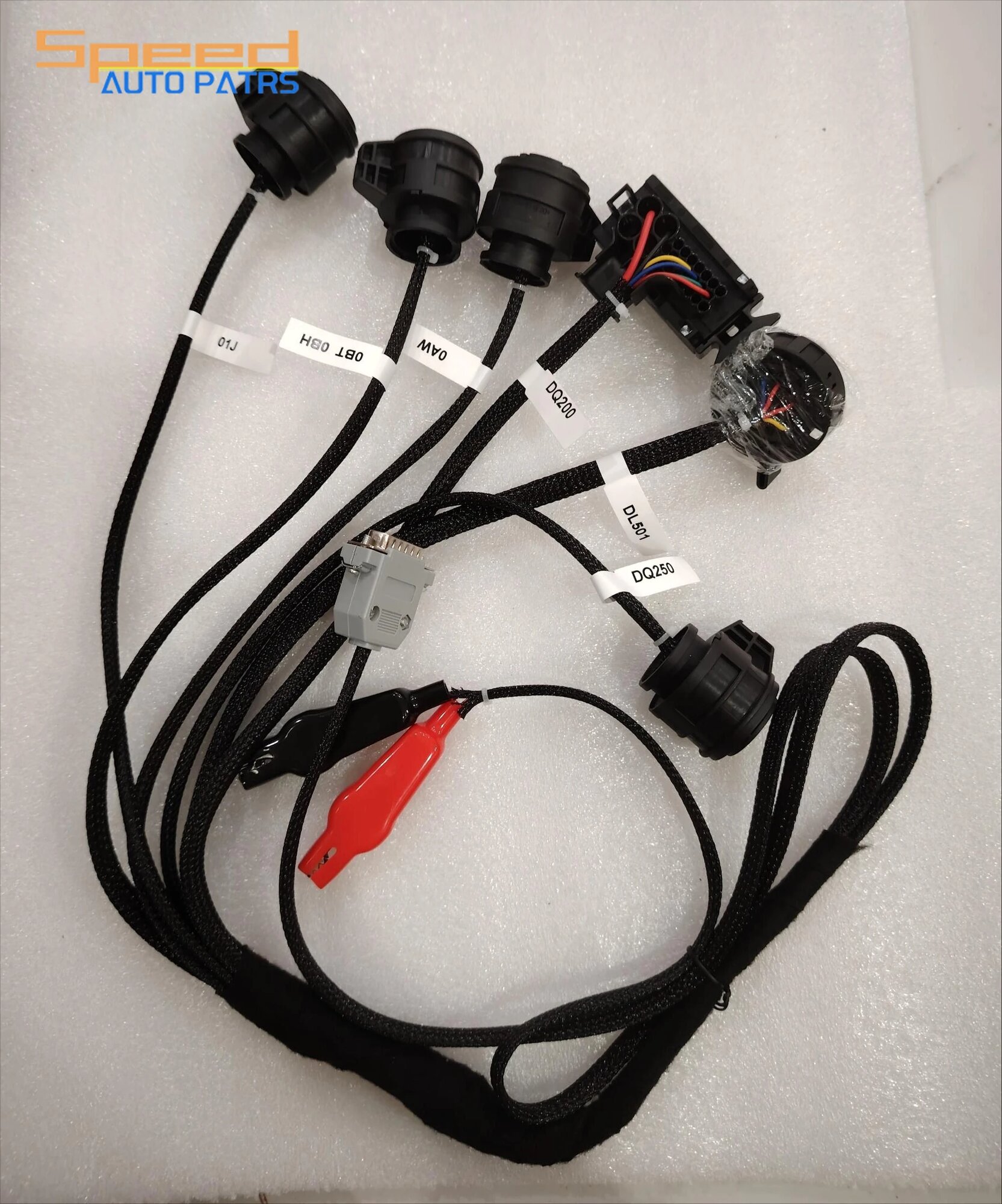 DQ250 DQ200 VL381 VL300 DQ500 DL501 01J Адаптер коробки передач Линия программирования подходит для VAG Audi R/W с KTMFlash 0AM TCU ECU Progarm