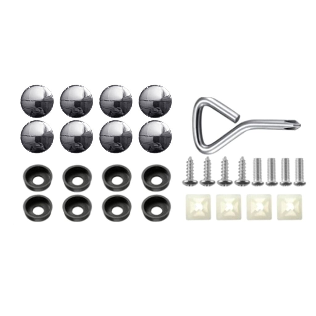 Крепежные Винты Держателя Рамки Номерного Знака Автомобиля Винты Держателя Номерного знака