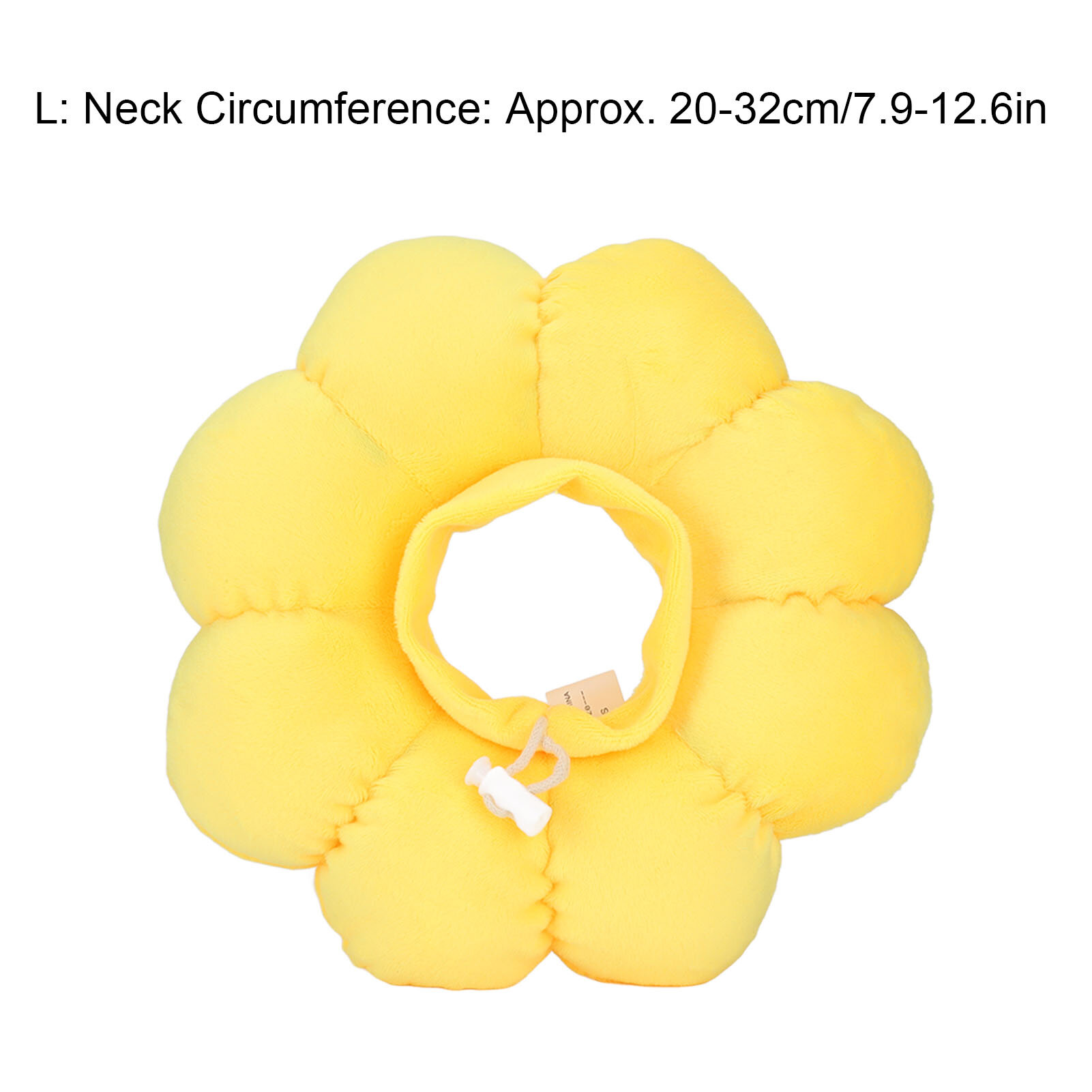 Ошейник с конусом для кошек в форме подсолнуха, регулируемый хирургический восстановление, елизаветинские ошейники для кошек, котят, маленьких собак L