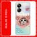 Чехол на Realme 10 Pro+ / Реалми 10 Про+ с принтом "sweet lovely kitten 2", проз...