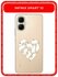 Чехол на Infinix Smart 10 / Инфиникс Смарт 10 с принтом "Сердечко из кроликов 2 ...
