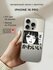 Чехол на Apple iPhone 16 Pro / Айфон 16 Про с принтом "Cute anime girl", прозрач...