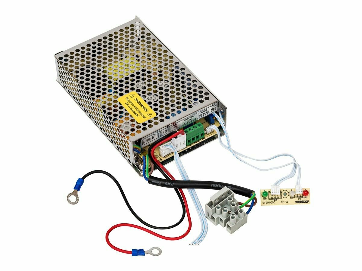 ББП-80ТР (исп. БК) (AccordTec) Источник бесперебойного питания 12В 8А (без корпуса) Регулировка