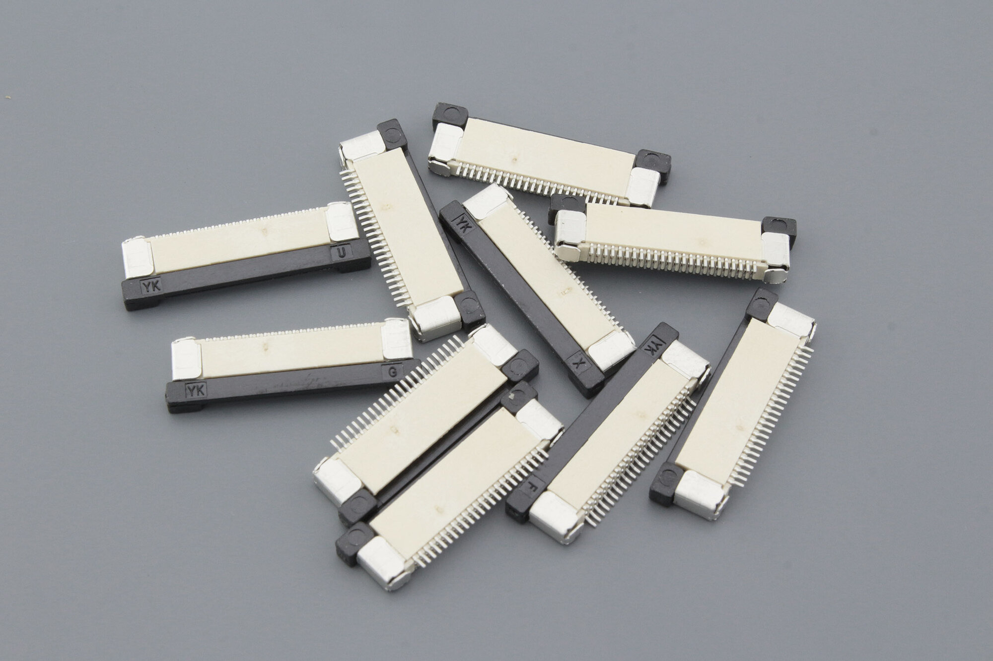 Разъем FPC Half Coverage Bottom Contact 0.5K-BX-24PWB 24 pin высота 2мм шаг 0,5мм 10 шт