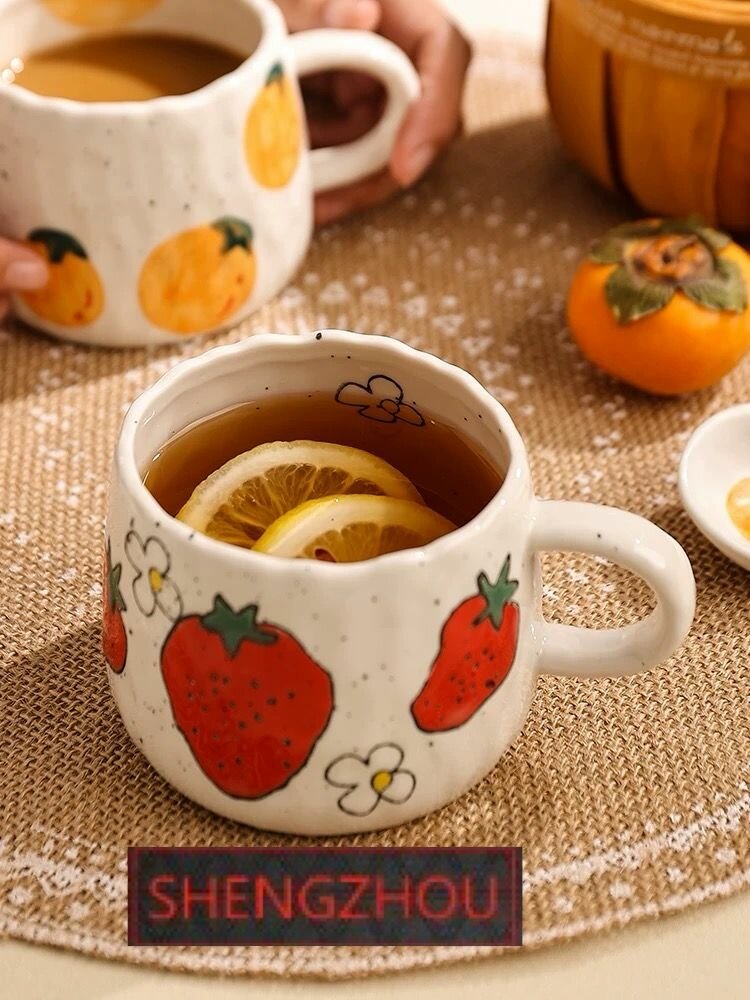 Кружка Лимоны керамическая чашка