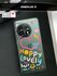 Чехол на OnePlus 11 / Ван Плас 11 с принтом "Happy lovely", прозрачный