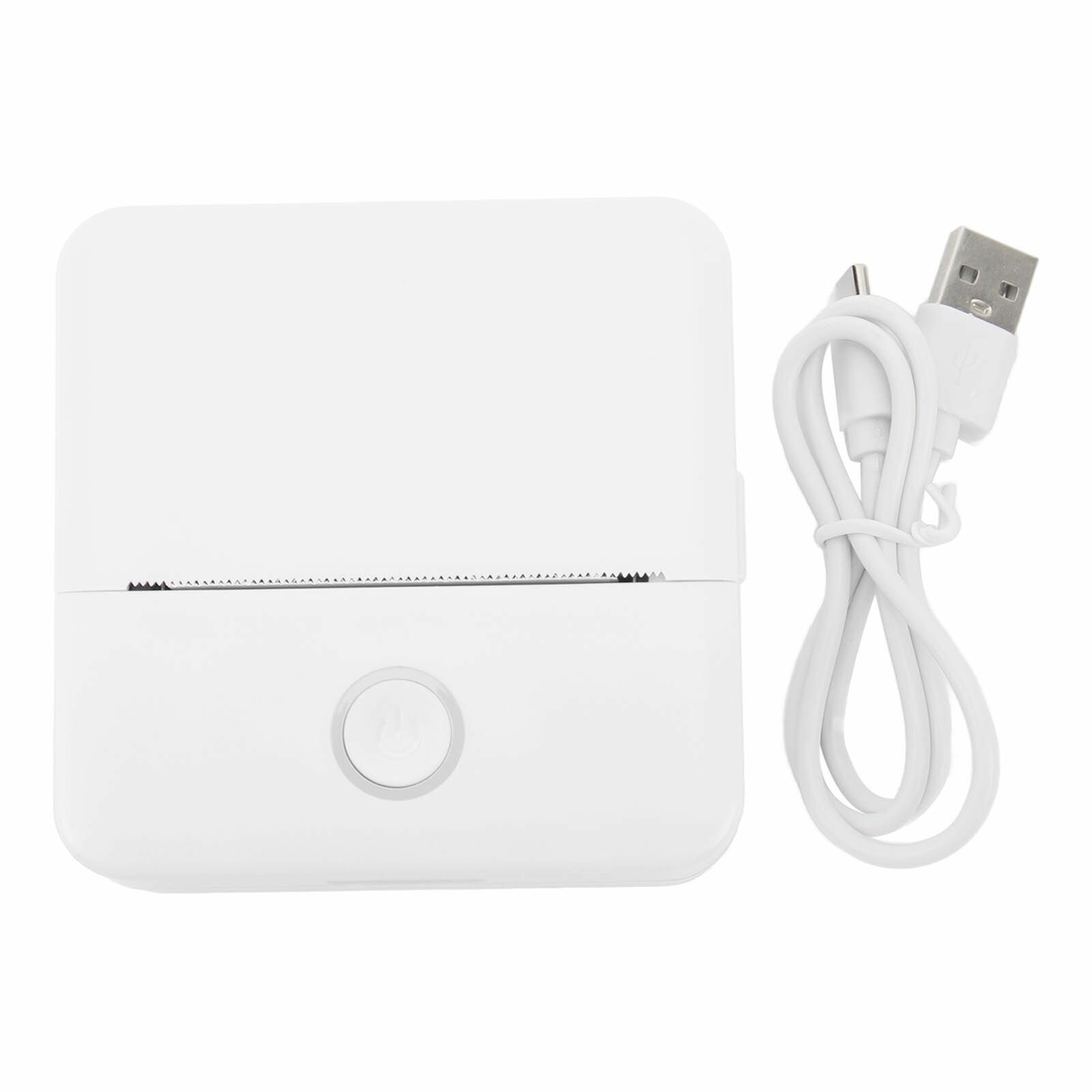 Мини-принтер без чернил, портативный термопринтер с Bluetooth для фото и текста