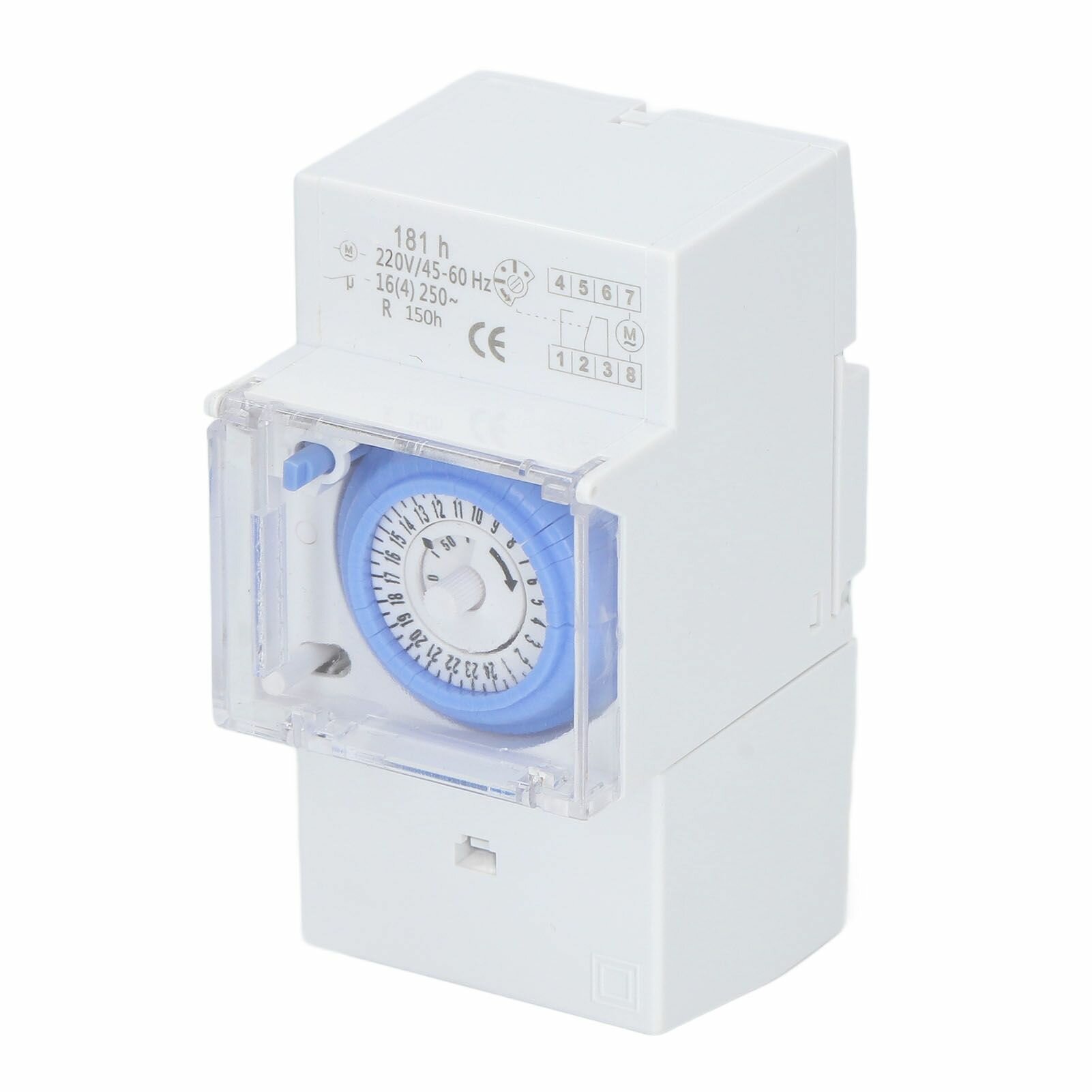 SUL181h Механический таймер с аккумулятором 80 мАч, переключателем времени для бытового использования, 220 В переменного тока, 2500 Вт