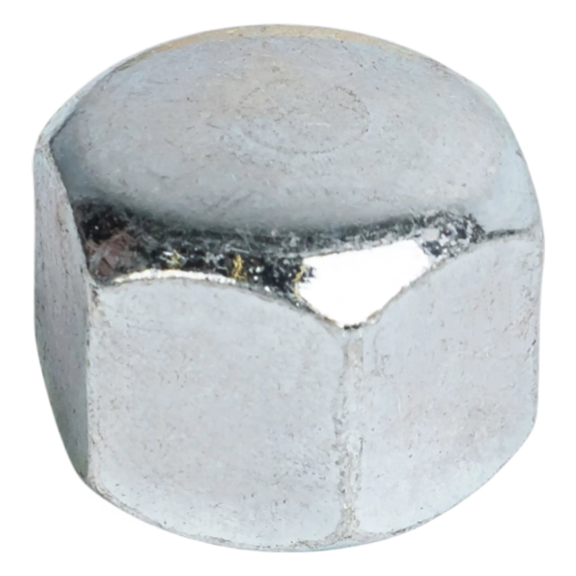 Гайка слепая М10 DIN 917 стальная оцинкованная набор 8 шт для крепежа машинных узлов