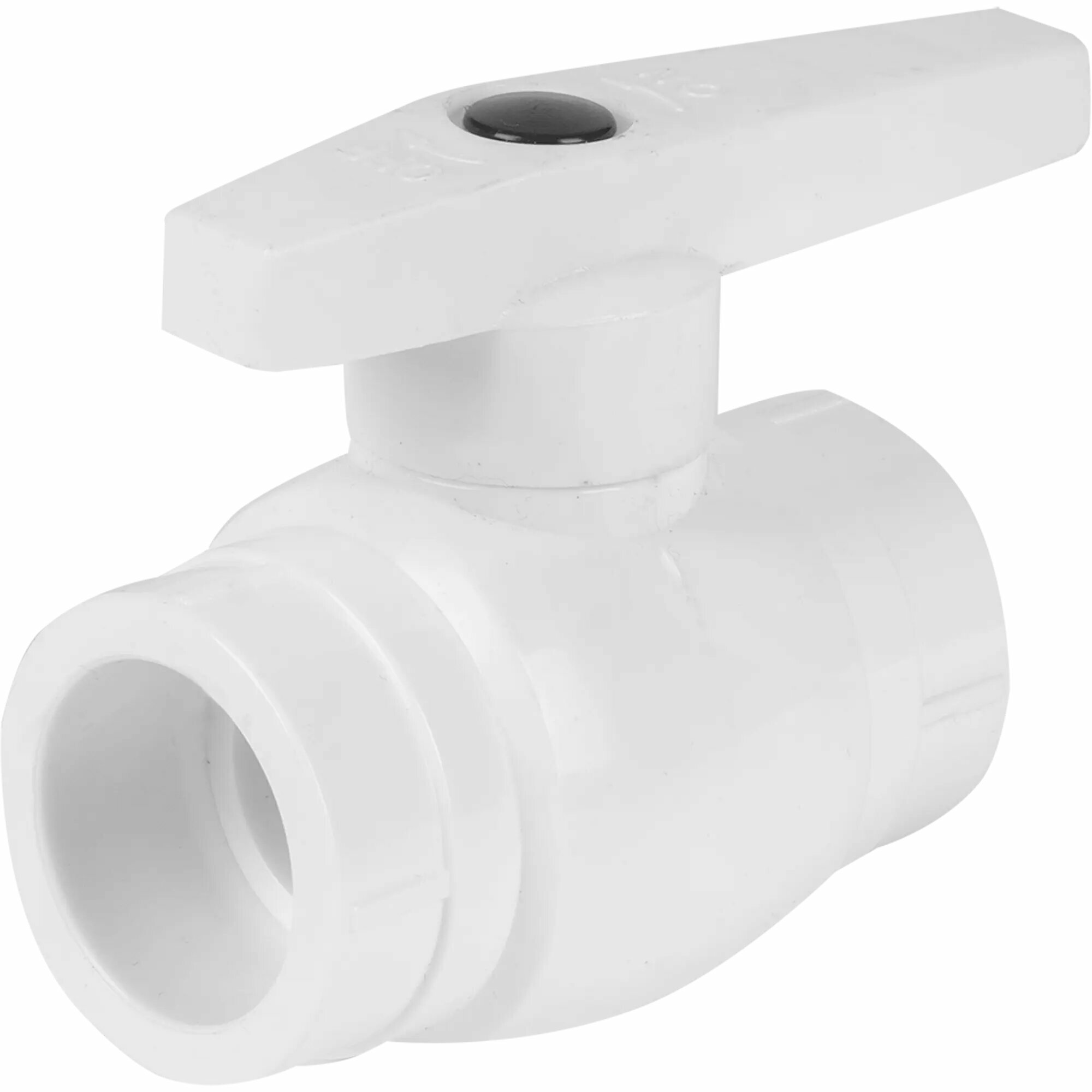 Ростерм кран шаровой прямой PN20 32 мм полипропилен ручка рычаг для водопровода