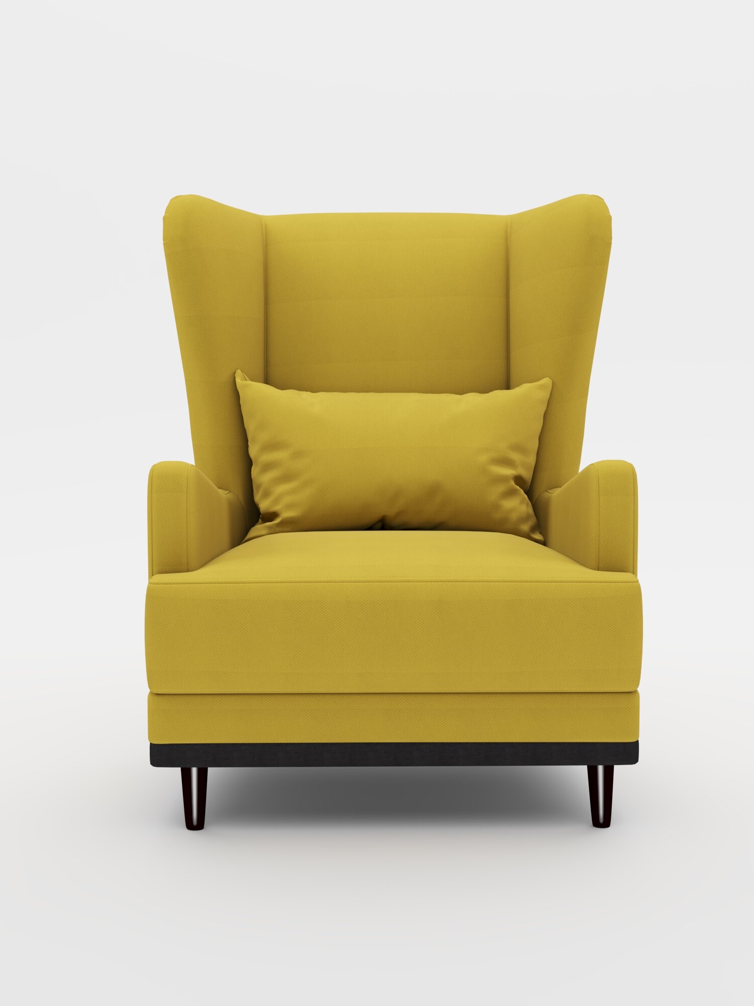 Кресло мягкое Марсель из велюра, коралловый, кресло интерьерное, кресло для гостиной