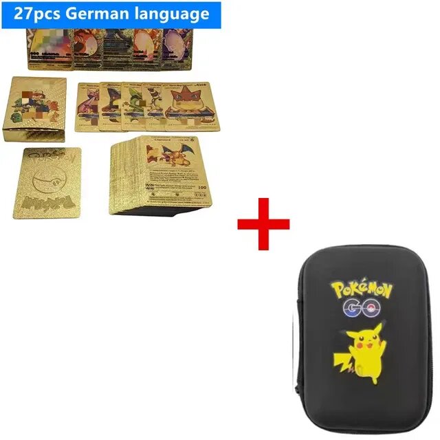 Карты Miniso 5-110, золотые, серебряные, черные, цветные, Vmax, GX, Vstar, испанские, английские, французские, немецкие, коллекционные карты, игрушки, подарки.