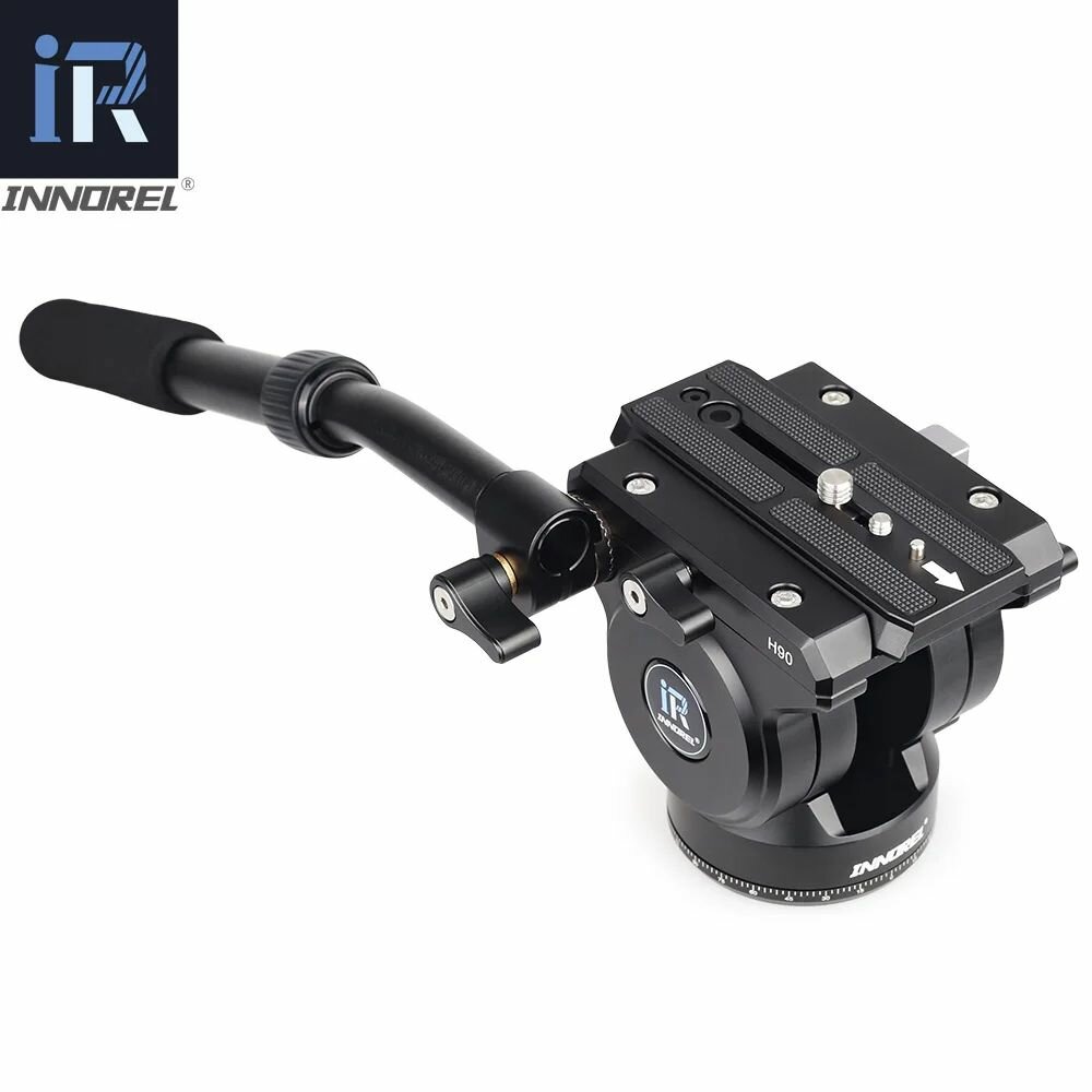 Видеоголовка H90 All CNC Tech с гидравлическим демпфированием, нагрузка 15 кг, винт 3/8"