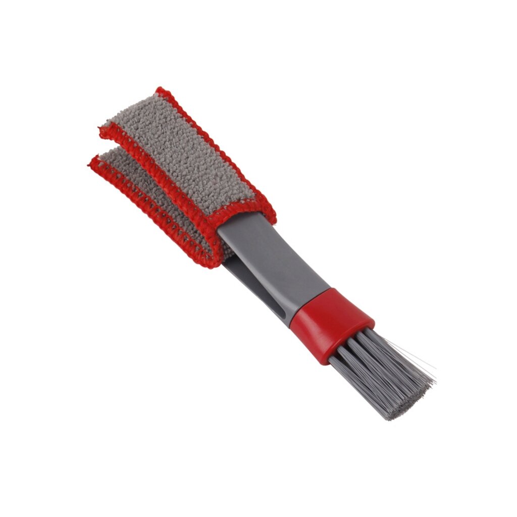 Компактная автоматическая вентиляционная щетка с двойной головкой, инструмент для удаления пыли из АБС-пластика, герметичный очиститель щелей