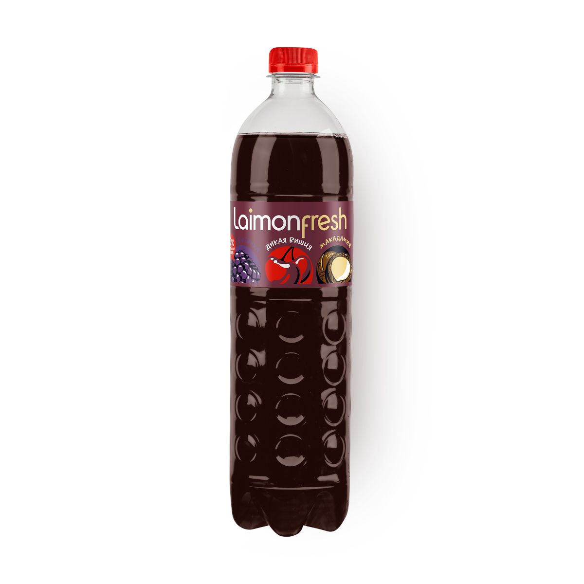 Напиток Laimon Fresh Дикая вишня-ежевика-макадамия газированный