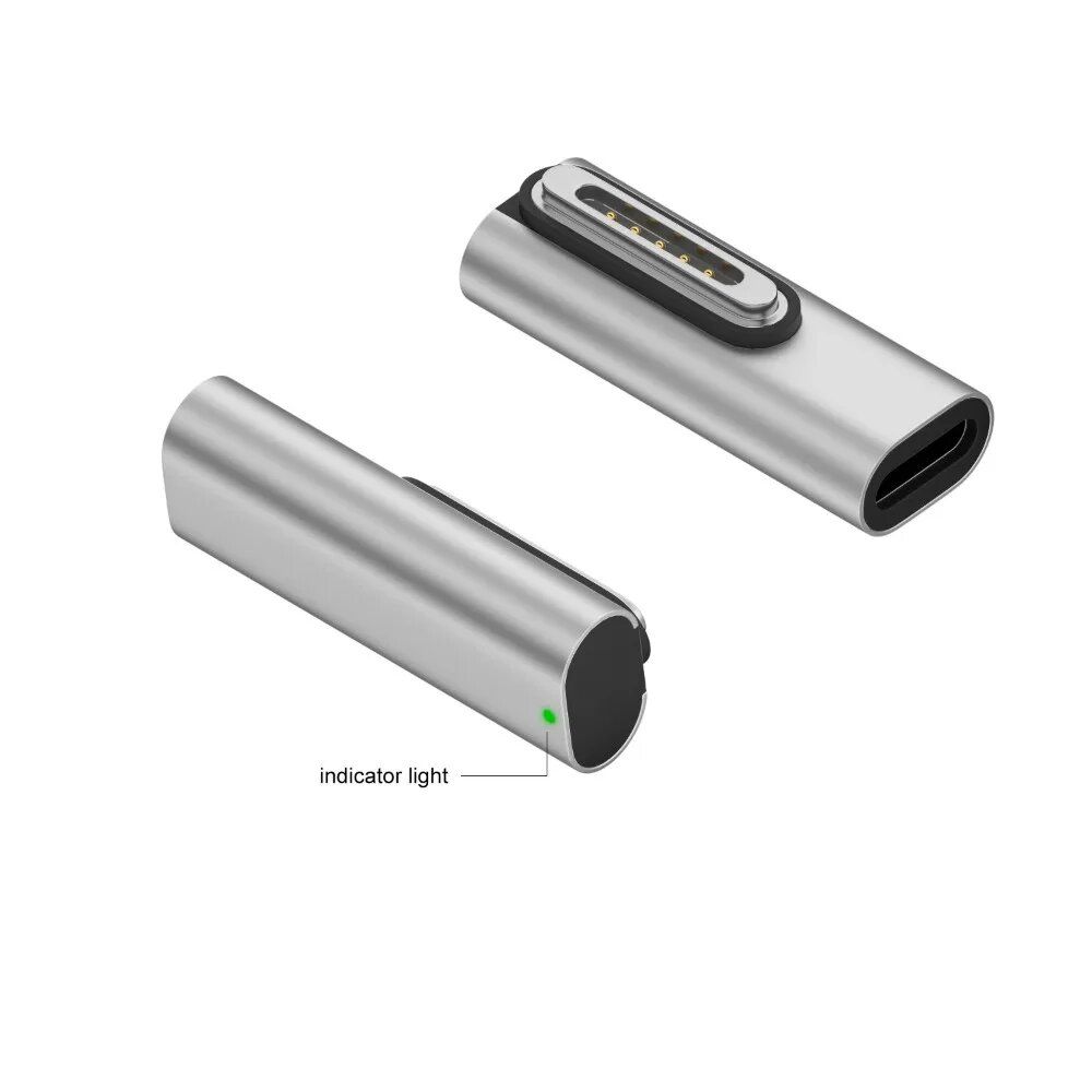 Переходник с Type-C «Мама» на Magsafe 3, 140 Вт, Магнитный адаптер для ноутбука, разъем для быстрой зарядки для MacBook Air/Pro