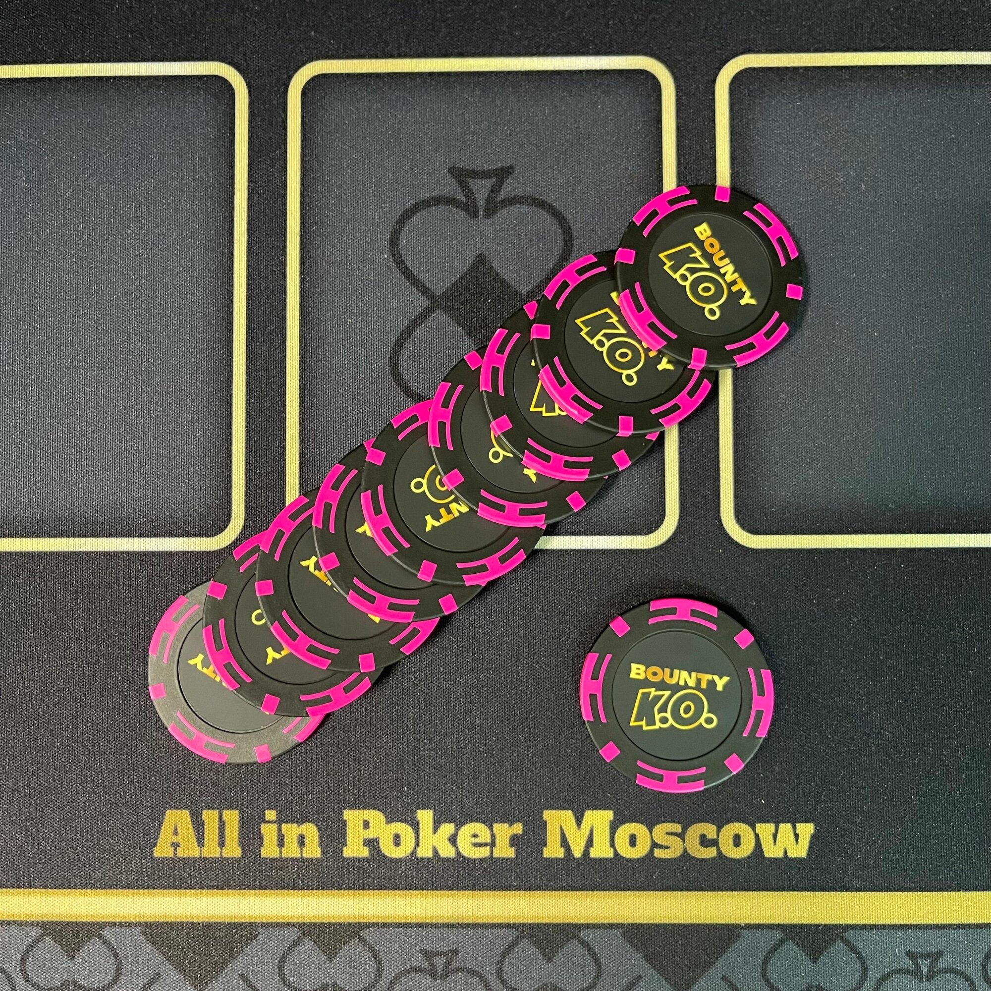 Фишка баунти - Фишка глиняная - в наборе 10 штук