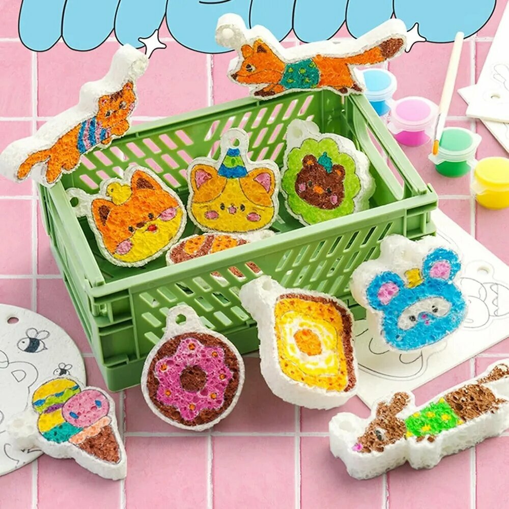 Текстурная Бумага Magic Foam, Целлюлозная Бумага Для Рисования С Текстурой Foam, товары для творчества детей