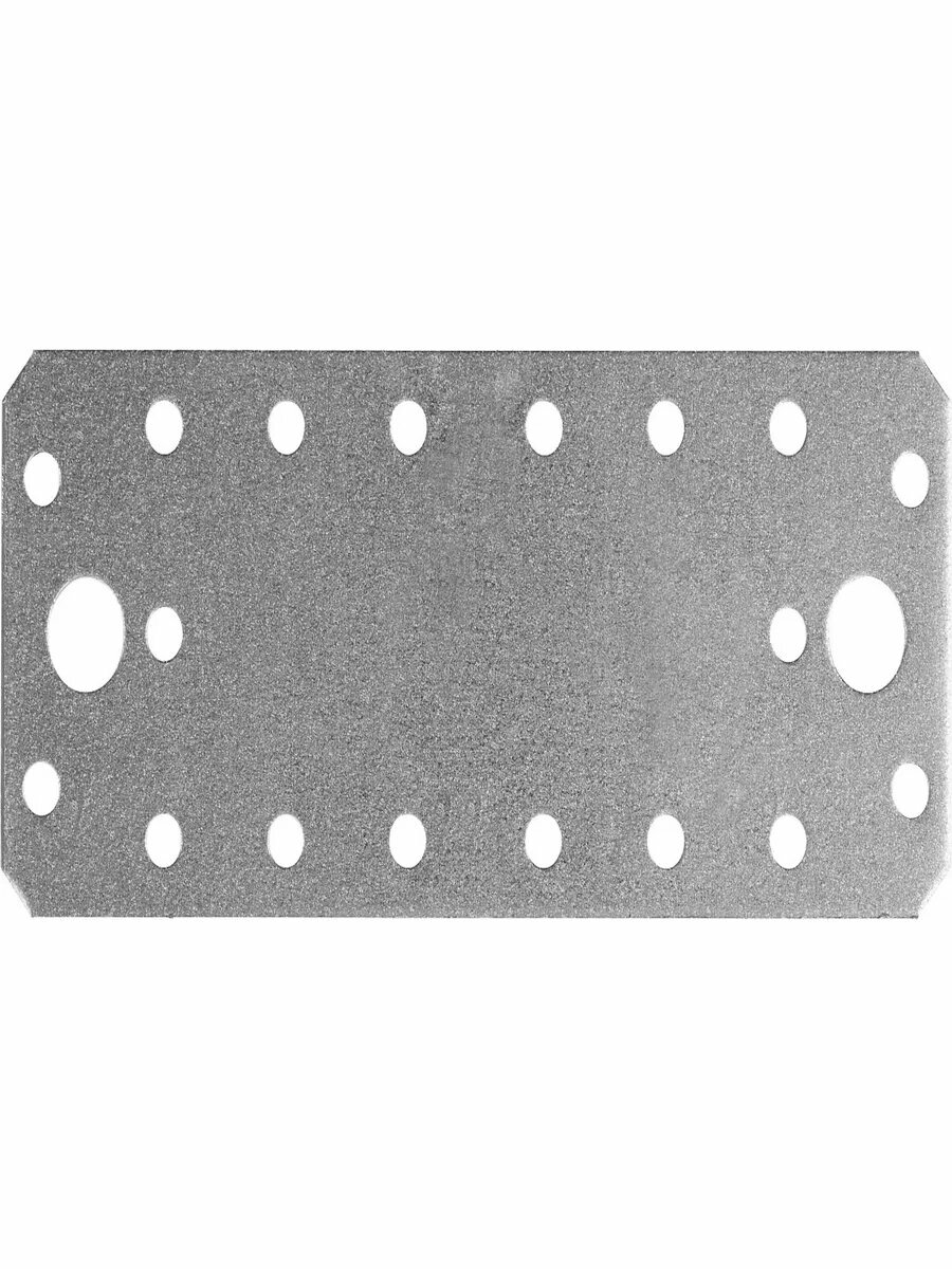 КП-2.0, 140 x 55 x 2 мм, цинк, крепежная пластина