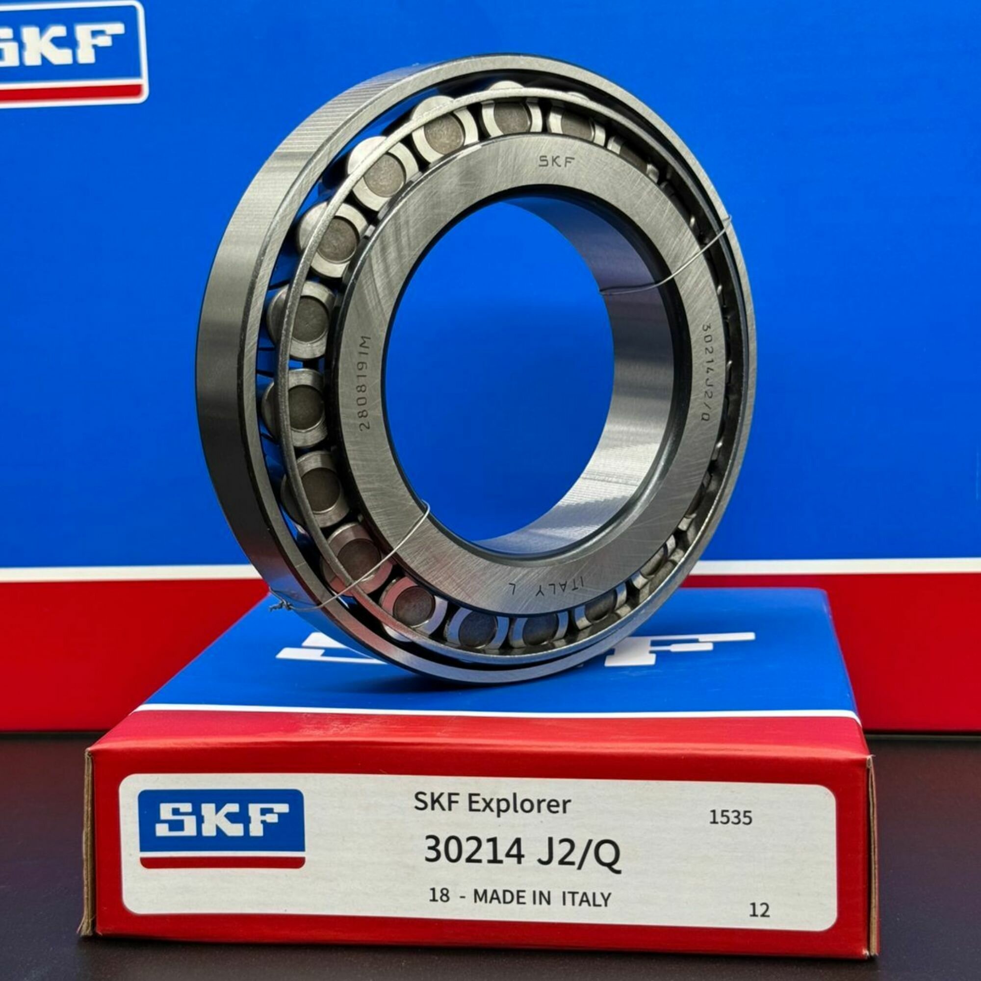 Подшипник SKF 30214 J2/Q аналог 7214 ( вал 70х125х26.25 ) на ЗИЛ 131/131Н/137Б все мосты, дифференциалы. КАМАЗ 4310/43105 все мосты.