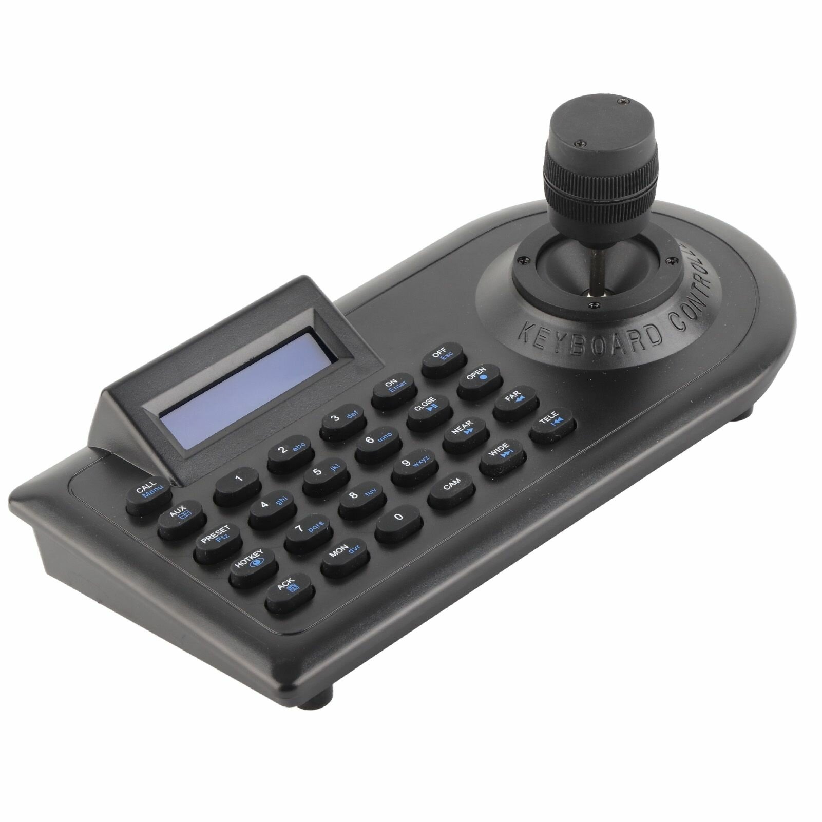 Контроллер 3D-камеры PTZ. Прочный ЖК-дисплей совместимости с джойстиком для наблюдения за общественной безопасностью. 100 240 В, вилка стандарта США.