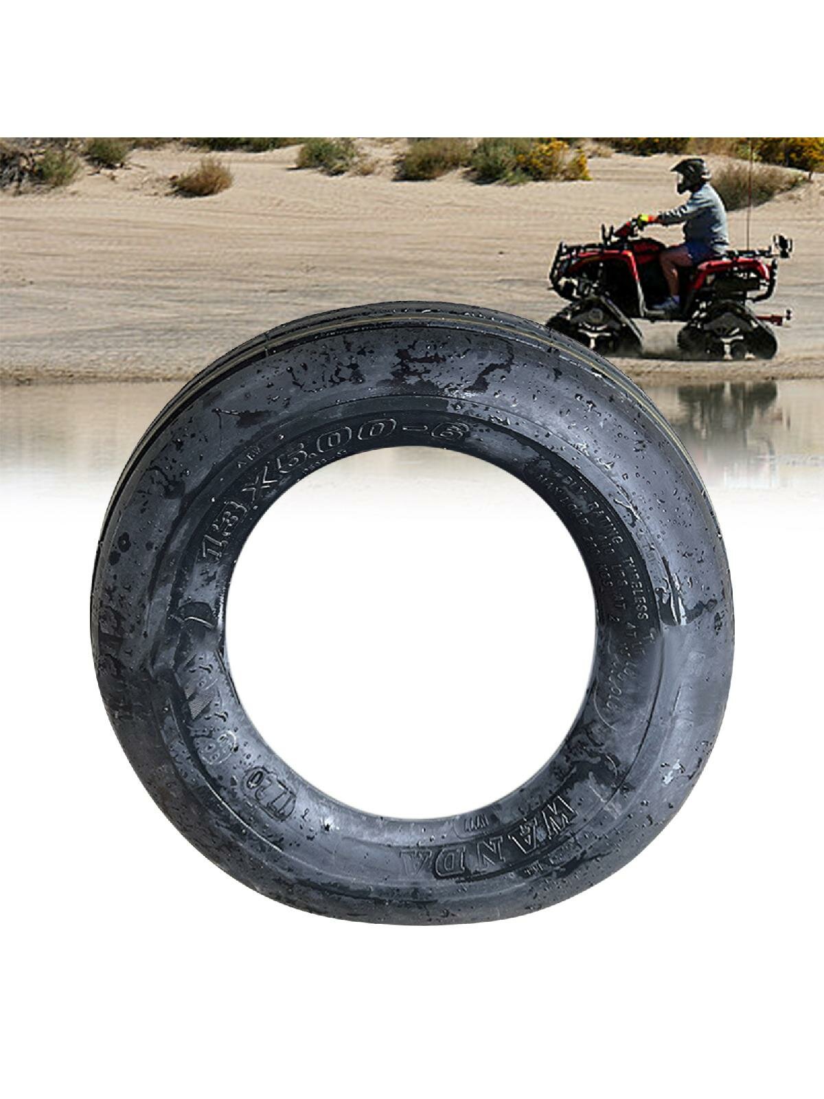 Стандартная шина 13X6.50 6 для бездорожья, устойчивая к проколу, долговечная конструкция