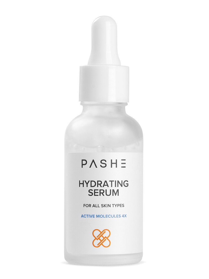 Сыворотка для лица Pashe Активные молекулы 4Х, ультраувлажняющая, 30мл
