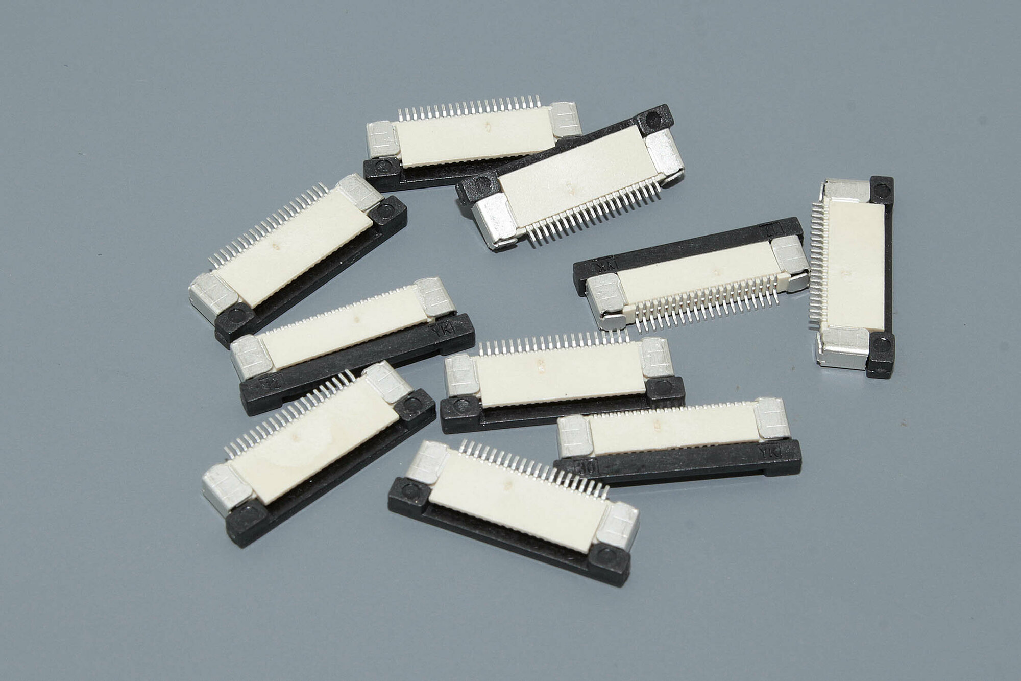 Разъем FPC Half Coverage Bottom Contact 0.5K-BX-20PWB 20 pin высота 2мм шаг 0,5мм 10 шт