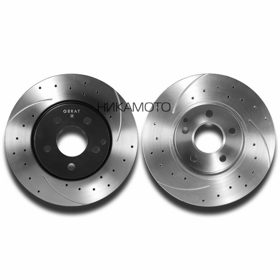 GERAT DSKF121W Диск тормозной MB C(W204)/W(W212) 07- (в упак. 2шт) перед.