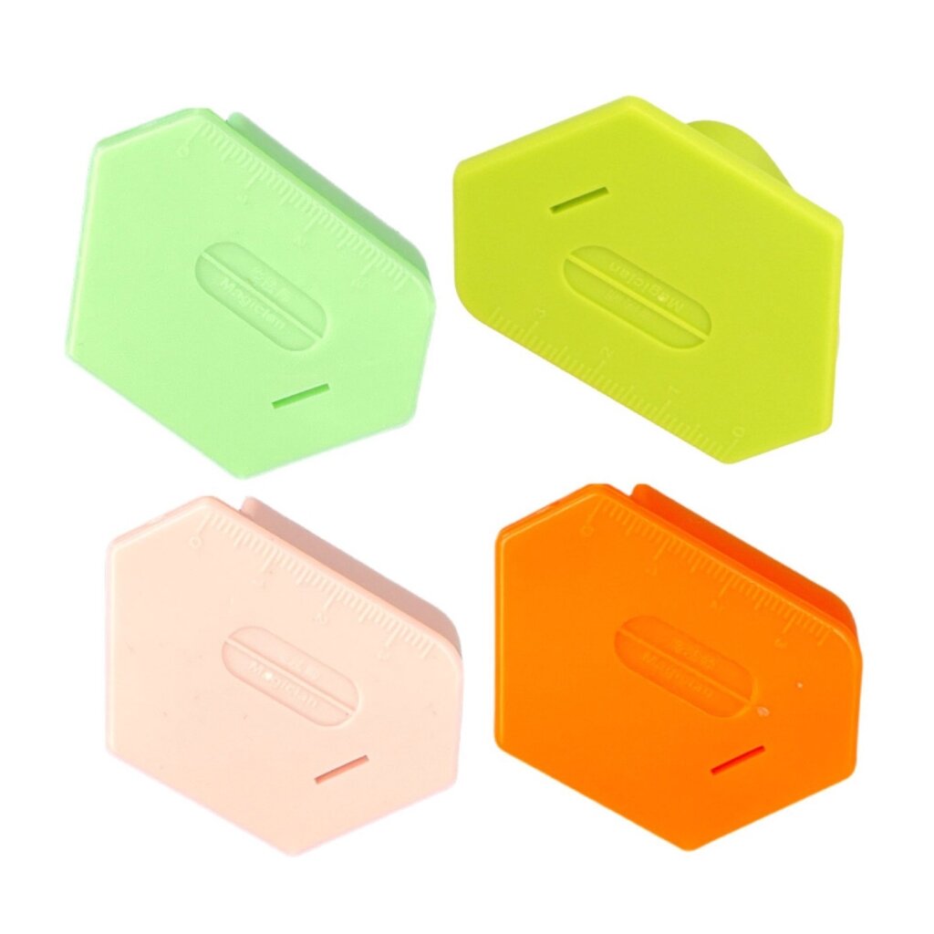 4 многофункциональных магнитных направляющих для швов с линейкой для квилтинга