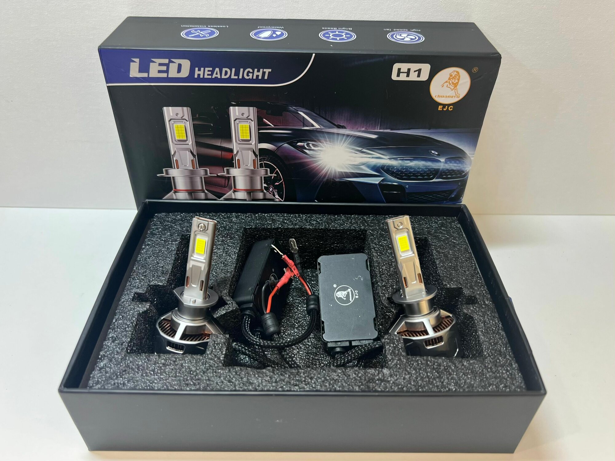 Би лед мини линзы в фары светодиодные 12V