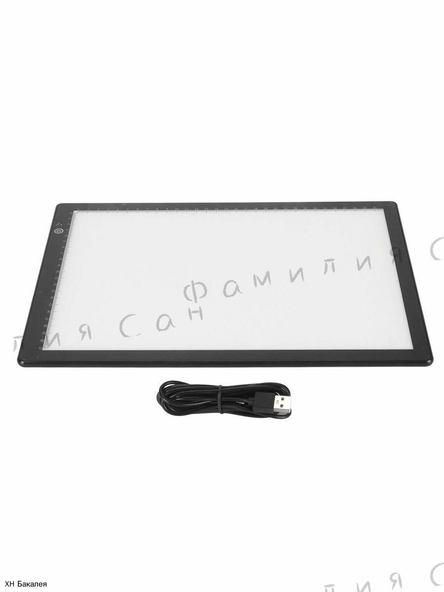 Ультратонкий просмотрщик слайдов A4, 3 режима яркости, редактирование через приложение, мягкий светодиодный сканер негативов с питанием от USB, для слайдов