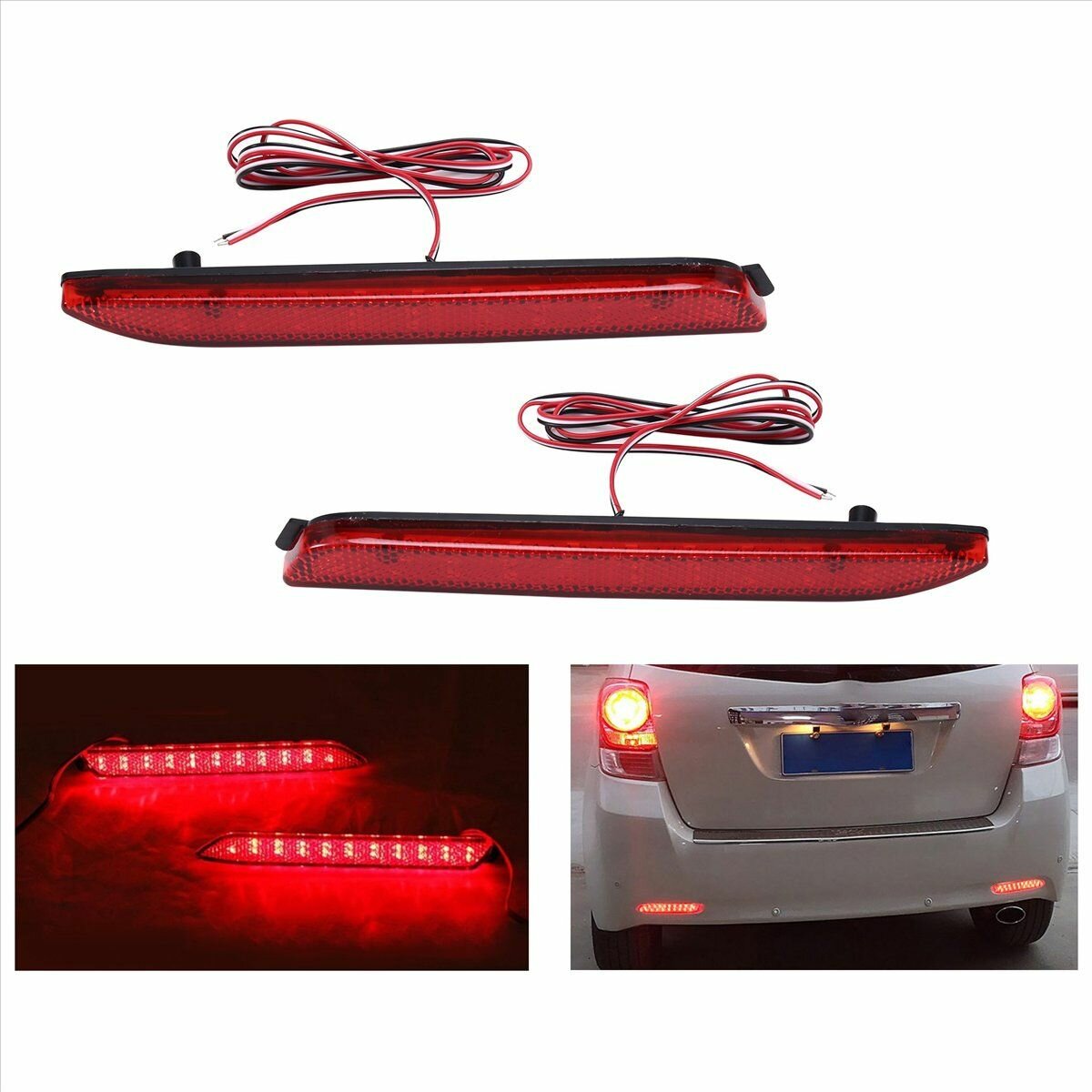 Светодиодный отражатель заднего бампера, стоп-сигнал, задний фонарь 81920-08010